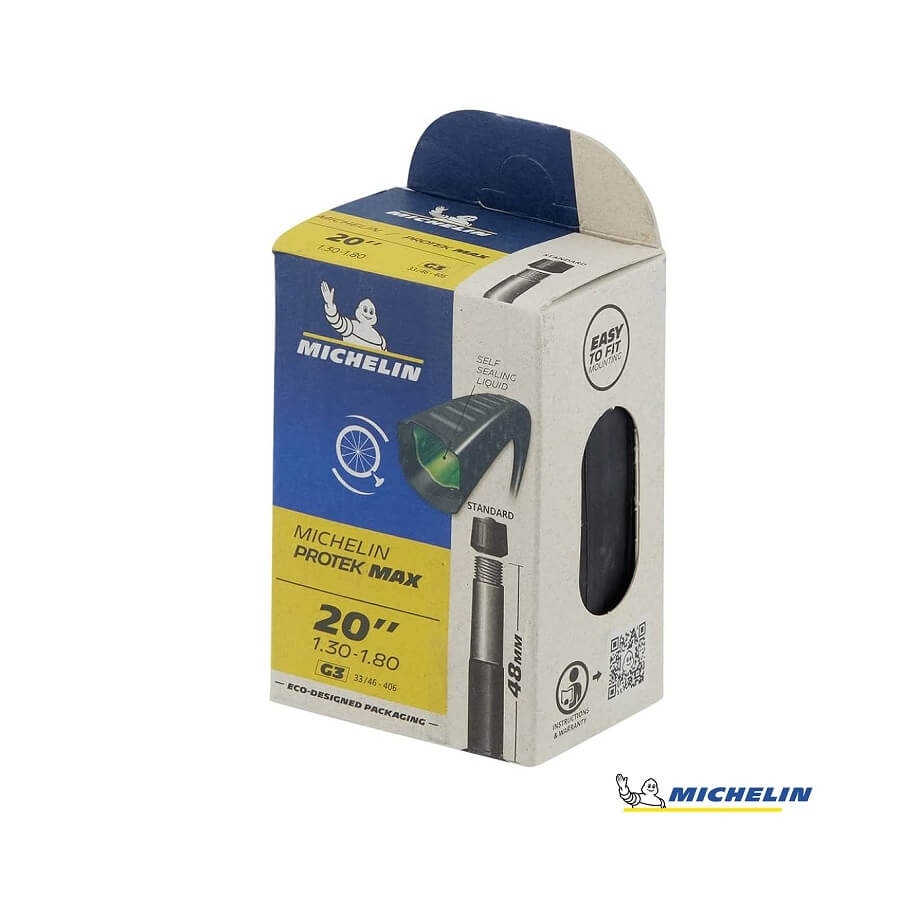 Cámara Michelin Protek Max 20x1.30-1.80'' - Bike World BCN